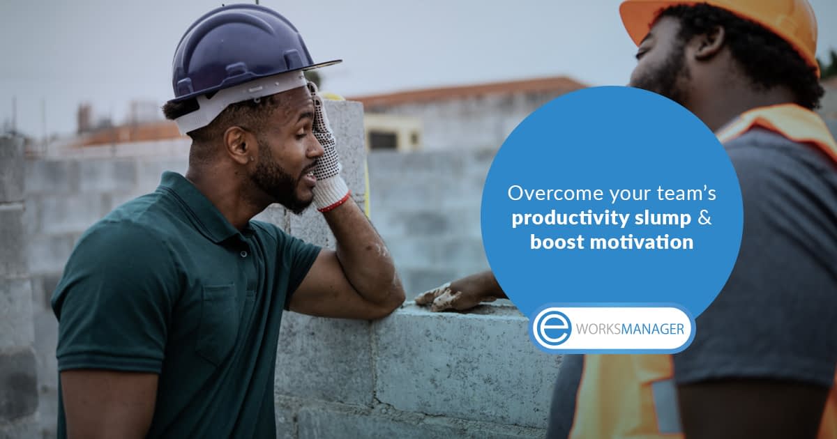 Overcome your team's productivity slump and boost motivation