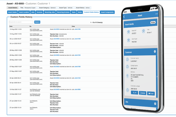 Mobile Assets - Eworks Manager - 14-Day Free Trial